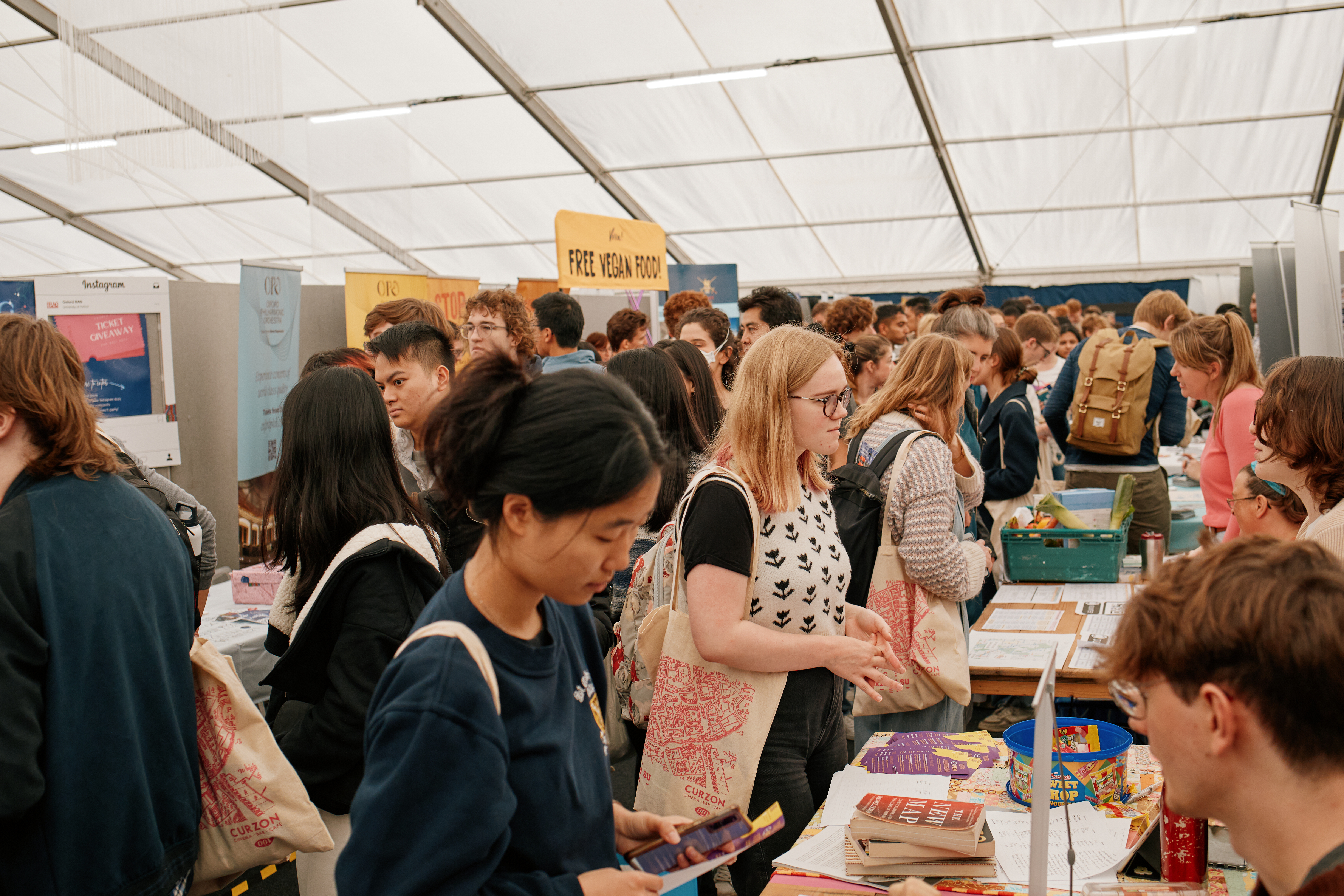 Freshers' Fair Entry Checklist